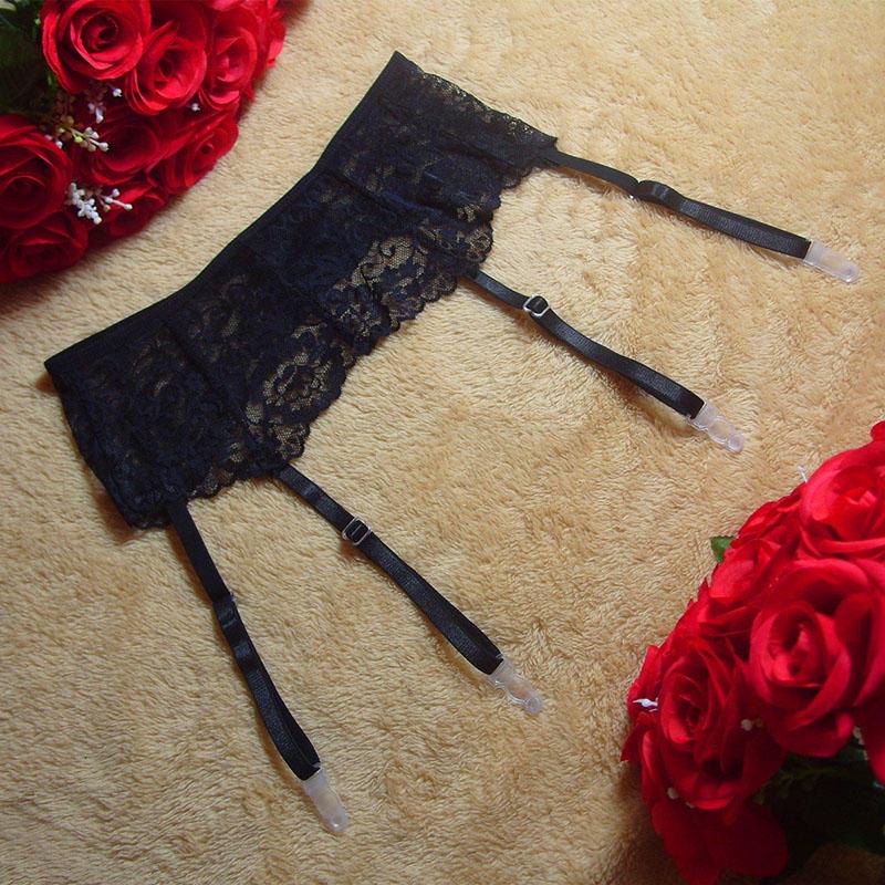 Buy Multi Function Ladies Underwear Sexy Lace Transparent Garter with ...