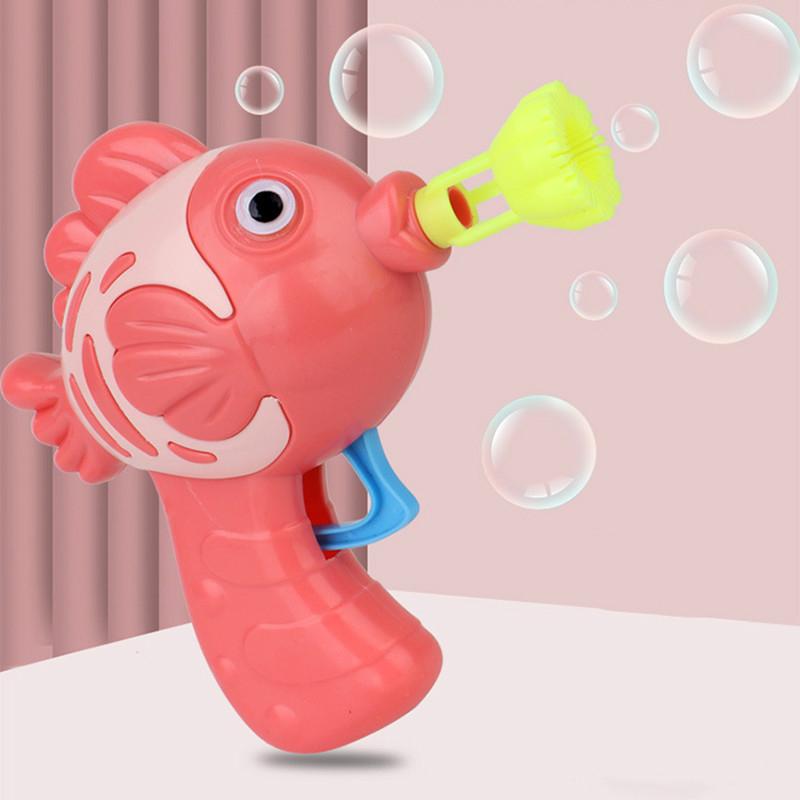 Buy 10 PCS Children Mini Fish Bubble Maker Machine Toy, Random Color ...