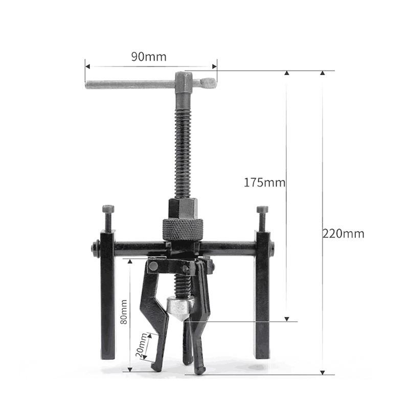 Buy Strong Pull Force Tool Three Jaw Type Puller Three Jaw Type Puller ...