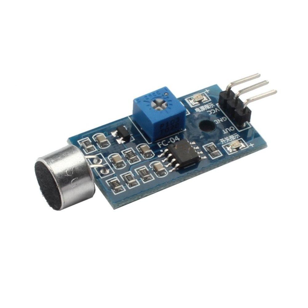 5PCS Microphone Sound Detection Sensor Module High Sensitivity Widely ...