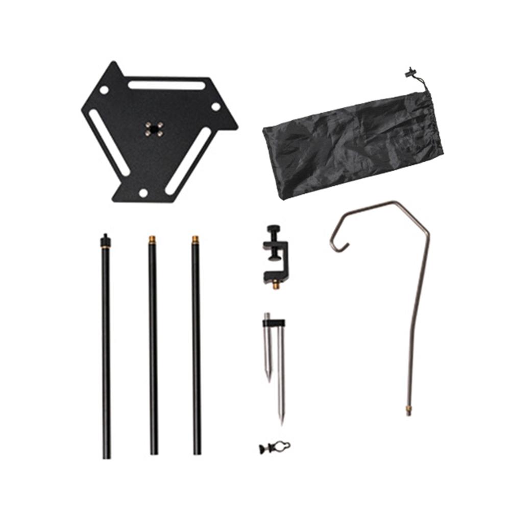 Cheap Aluminum Alloy Camping Lamp Holder Adjustable Hanging Light Stand ...