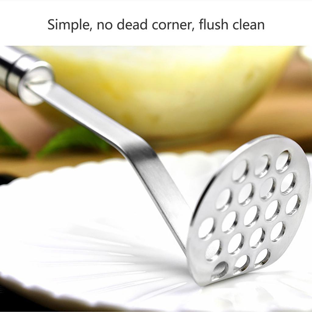 Cheap Stainless Steel Potato Mashers Garlic Mud Pressure Puree Tool | Joom