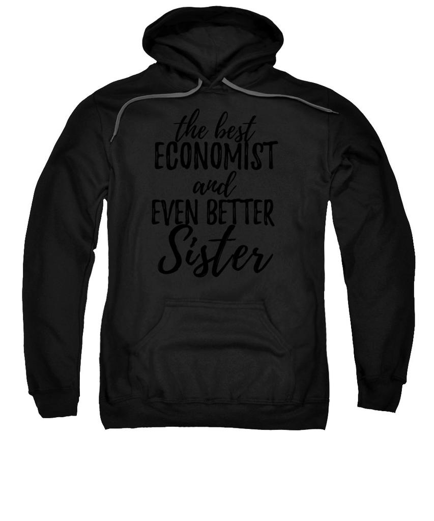 Buy 300 GSM Men's Healthy Cotton Hoodies Economist Sister Funny Print ...