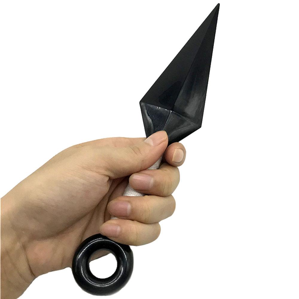 Buy Anime Naruto Doll Figures Kunai Weapon 26cm Uzumaki Kakashi ...