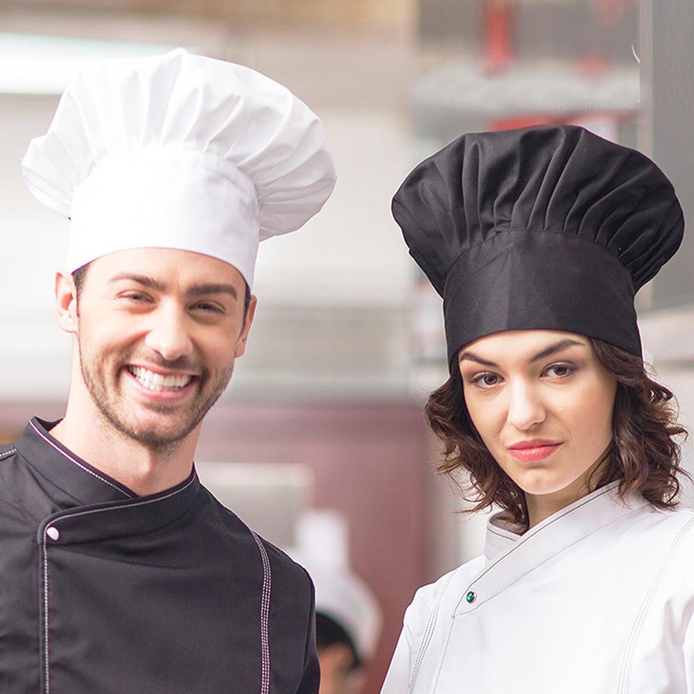 Cheap Chef Hat Adult Adjustable Elastic Baker Kitchen Cooking Cap | Joom