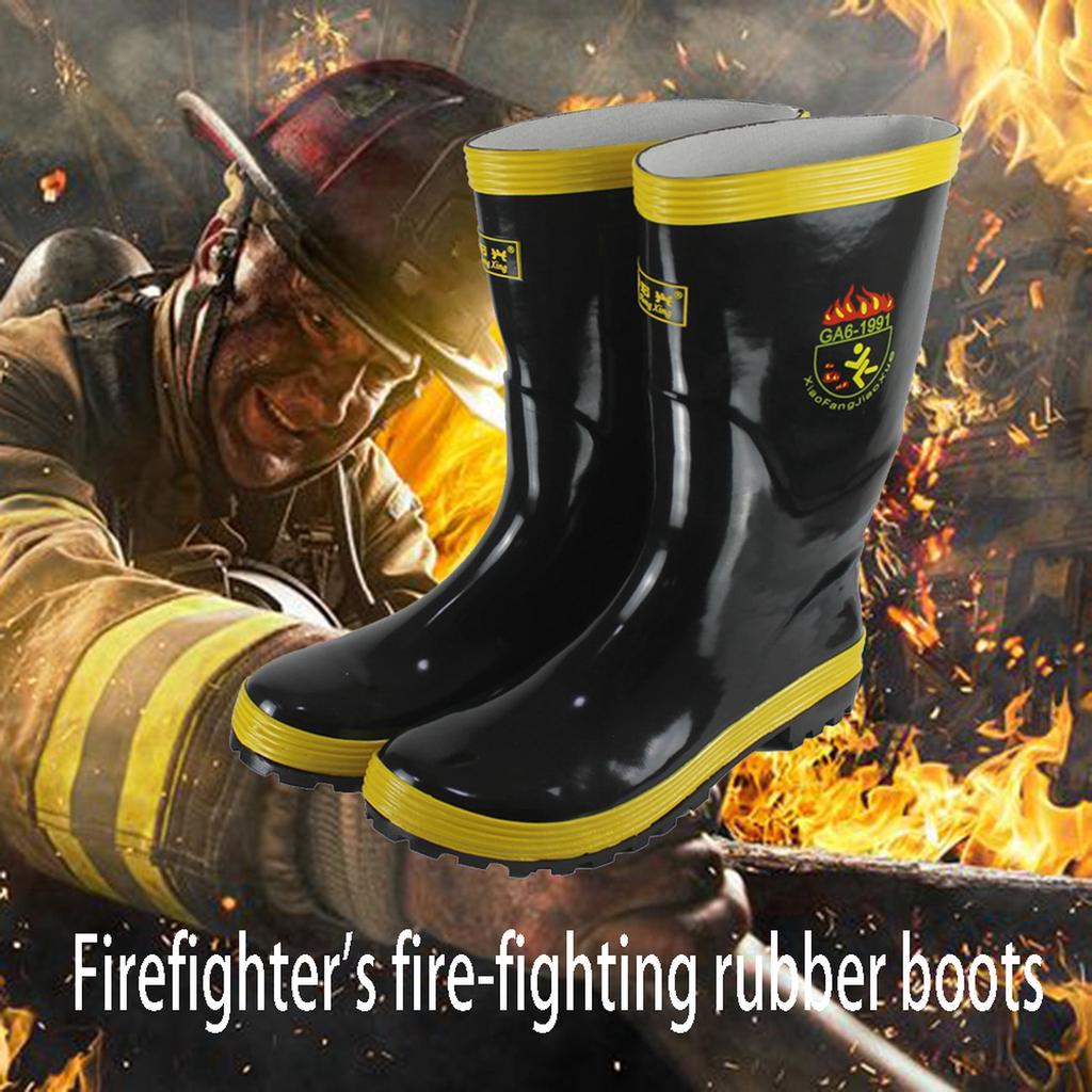 Buy DA-086 Anti-Slip High Temperature Resistant Rubber Fire Fighting ...