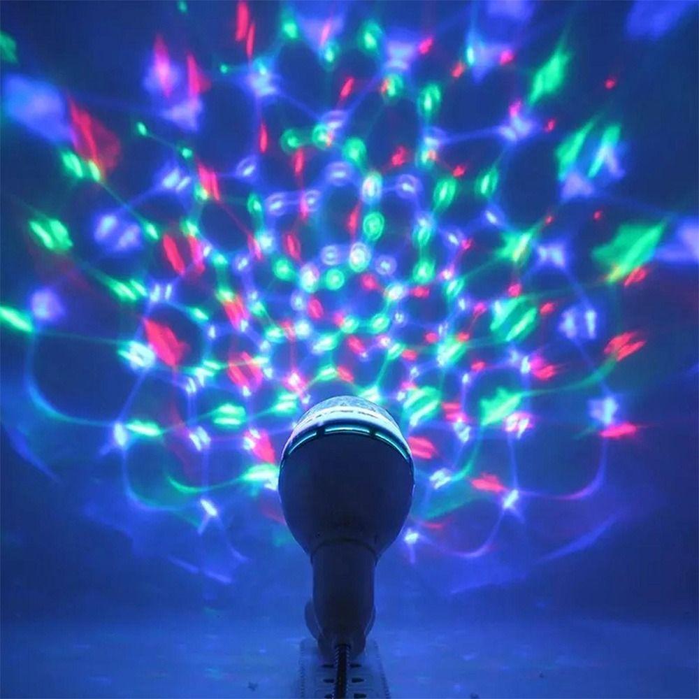 Magic B22 E27 DJ KTV Party Lamp Disco Lamp Crystal Ball Stage Light ...