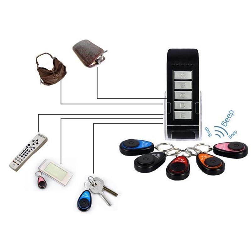 Buy 5 In 1 Wireless Advanced Remote Anti-lost Wallet Locator Tracker at ...
