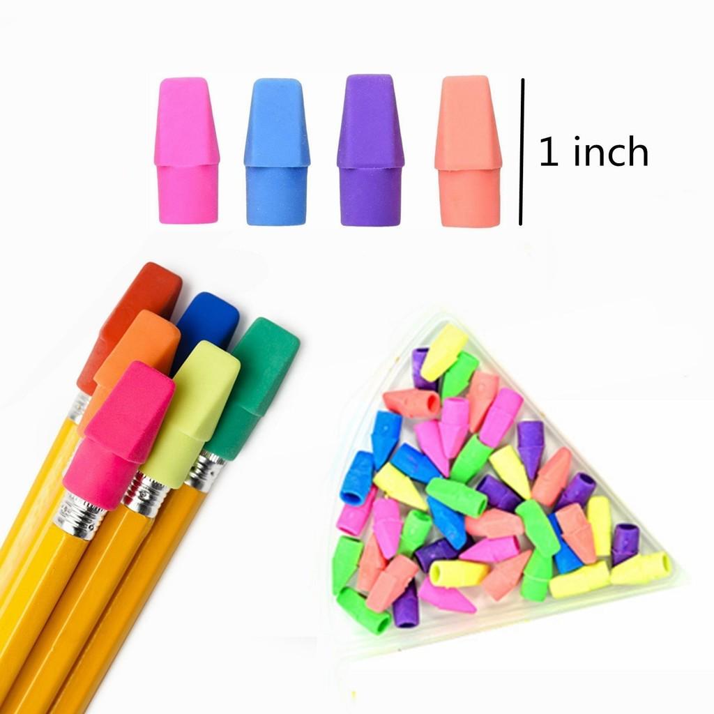 Pencil Top Eraser Caps Arrowhead Assorted Colors in Bulk - buy from 6 ...