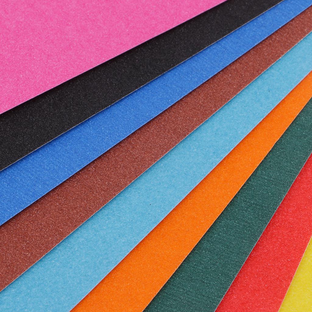 10 Sheets Mixed A4 Painting Drawing Art Sand Paper for Kids Toddler ...