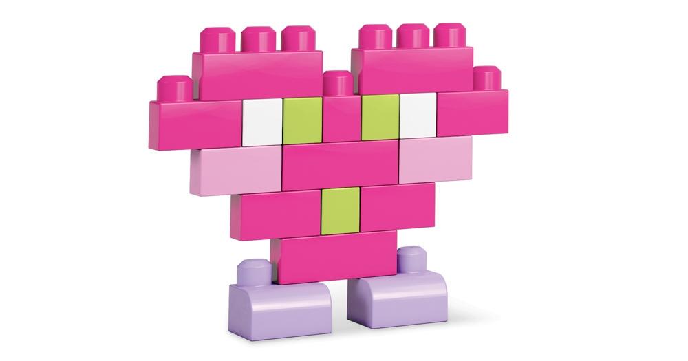 Buy Mega bloks first builders 80 pieces (pink) at affordable prices ...
