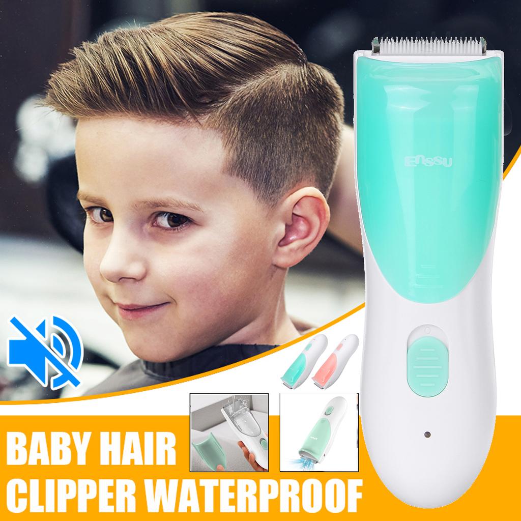 Buy Baby Hair Clippers 8Pcs/Set Electric Safe Quiet Trimmer Child ...