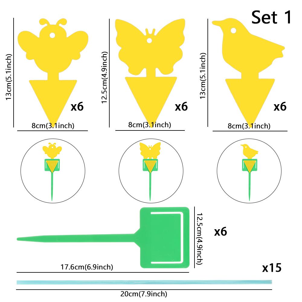 Buy Aphids Catcher Mosquito Killer Insect Sticker Dual-Sided Glue Paper ...