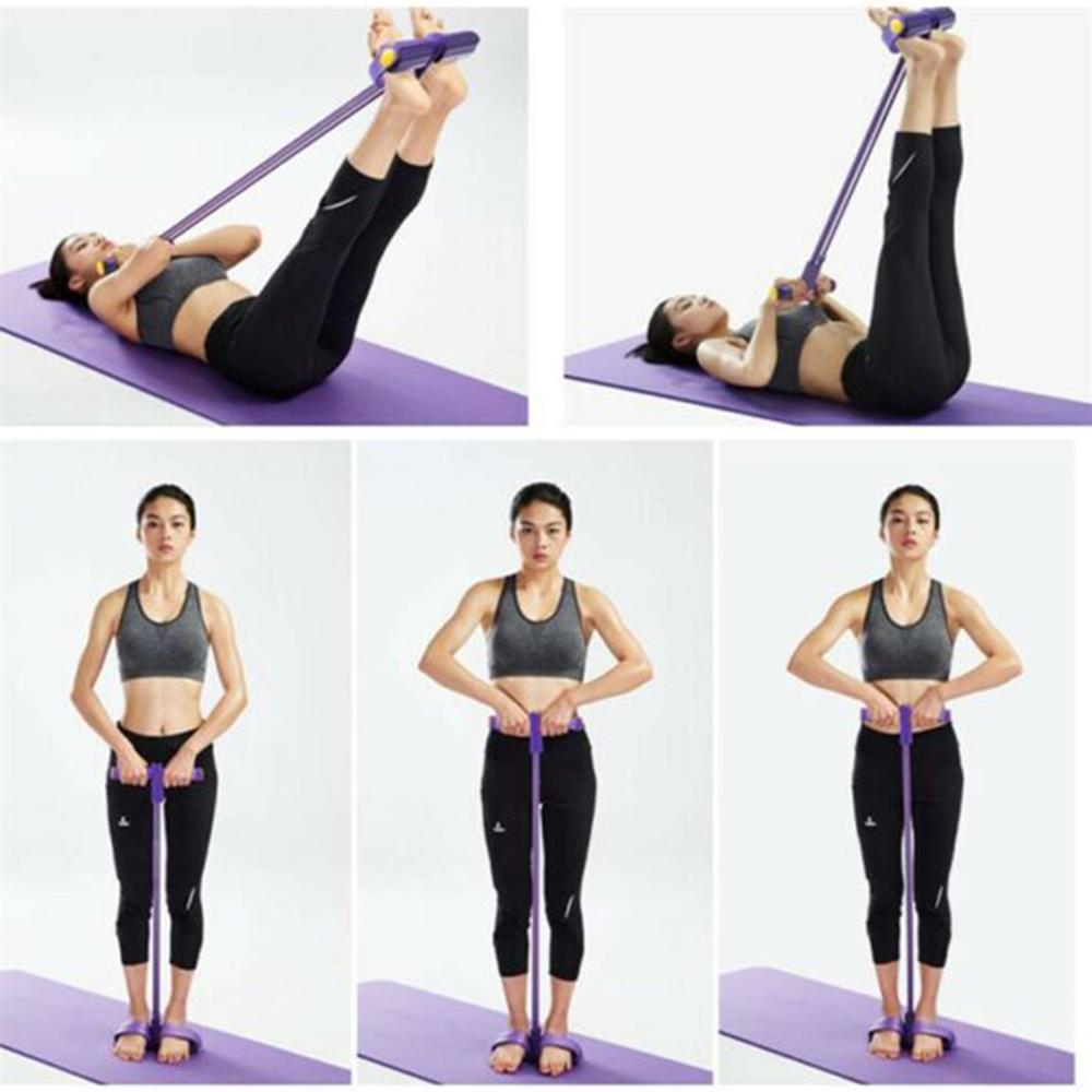 Buy Sit Up Pull Foot Rope Foot Pedal Abdominal Exerciser Multi-function ...