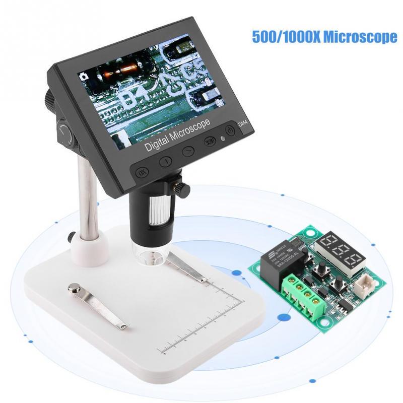 Buy DM4 2MP 500/1000X Digital Electronic Microscope 4.3" Display ...