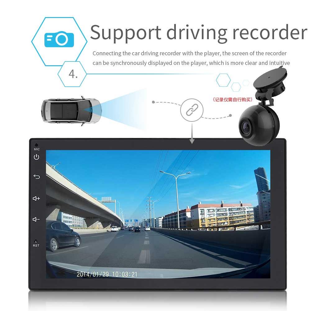 Buy 7in Android Car Stereo MP5 Player GPS Navigation RDS FM/AM Radio U ...