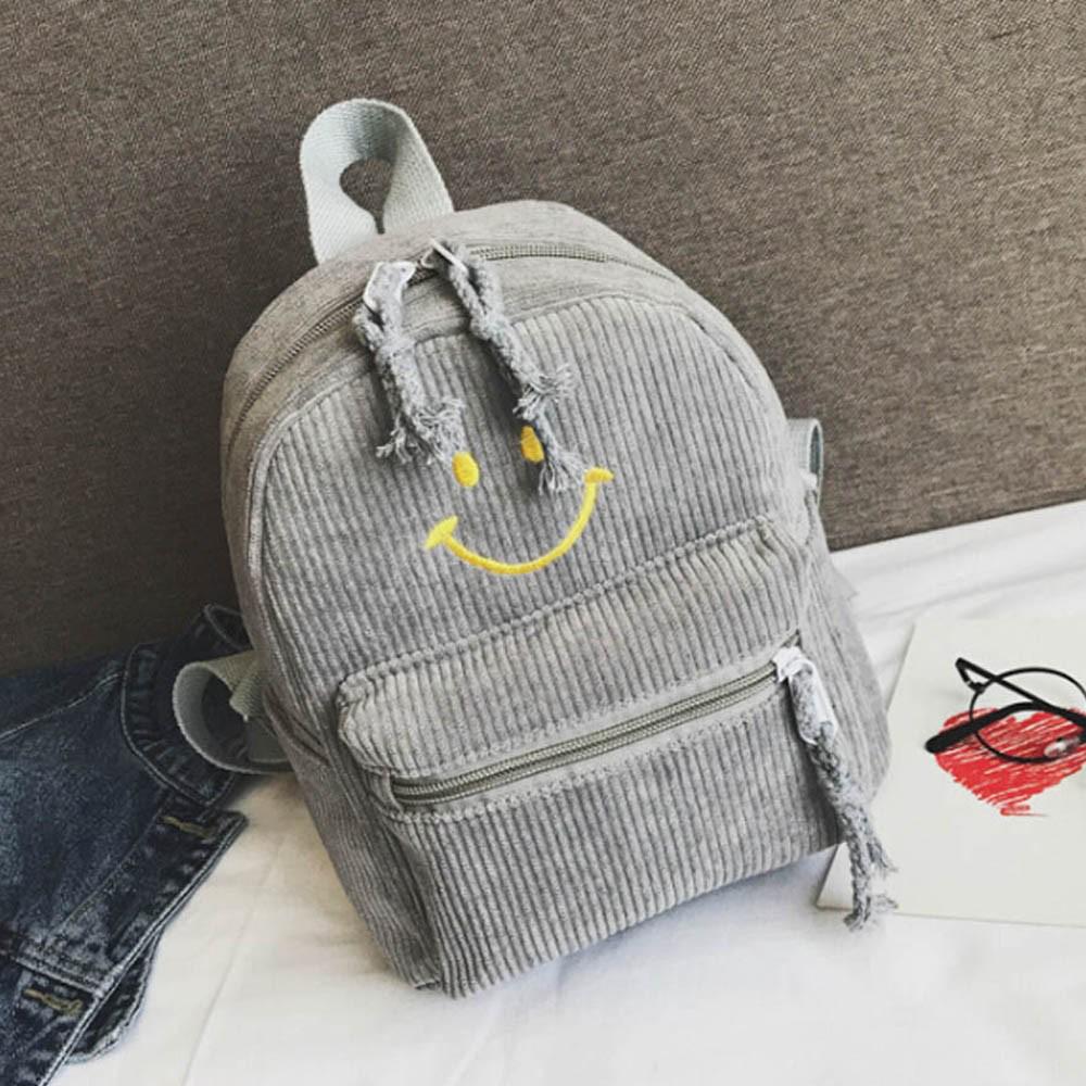 Buy Children Bag Fashion Smiley Parent-Child Backpack Cute Backpack ...