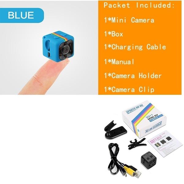 SQ11 Mini Camera HD 1920x1080P Sensor Night Vision Camcorder Motion DVR ...