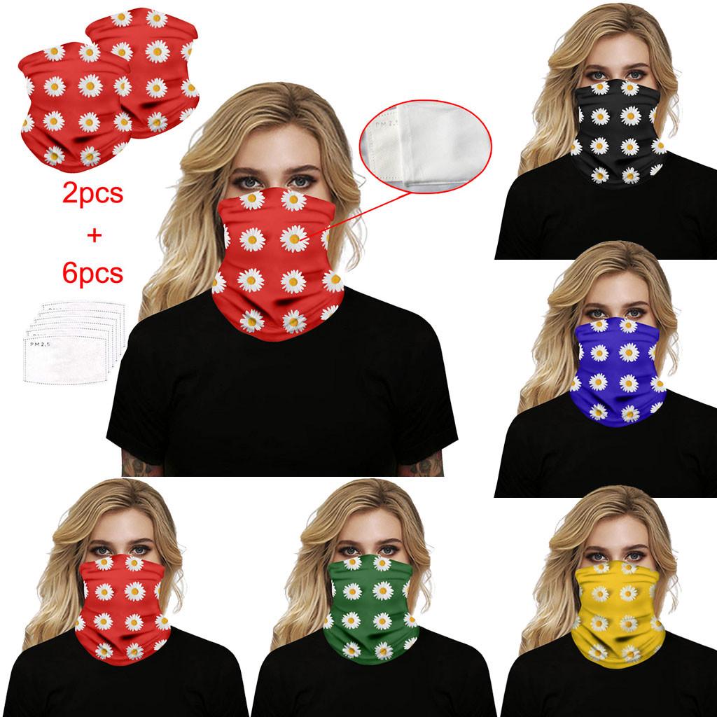 Buy Unisex Neck Multifunctional Headband with Carbon Filters Bandanas ...