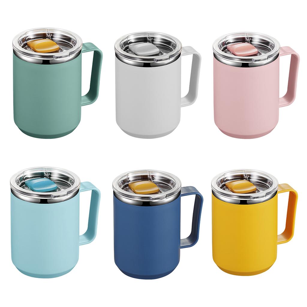 Satın alın 450ml Handy Cup 304 Stainless Steel Double-layer Insulated ...