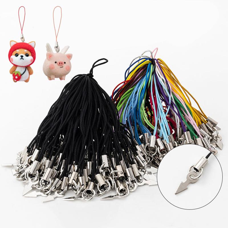 Cumpără 100PCs For Making Keychain Handmade Materials Polyester Cord ...