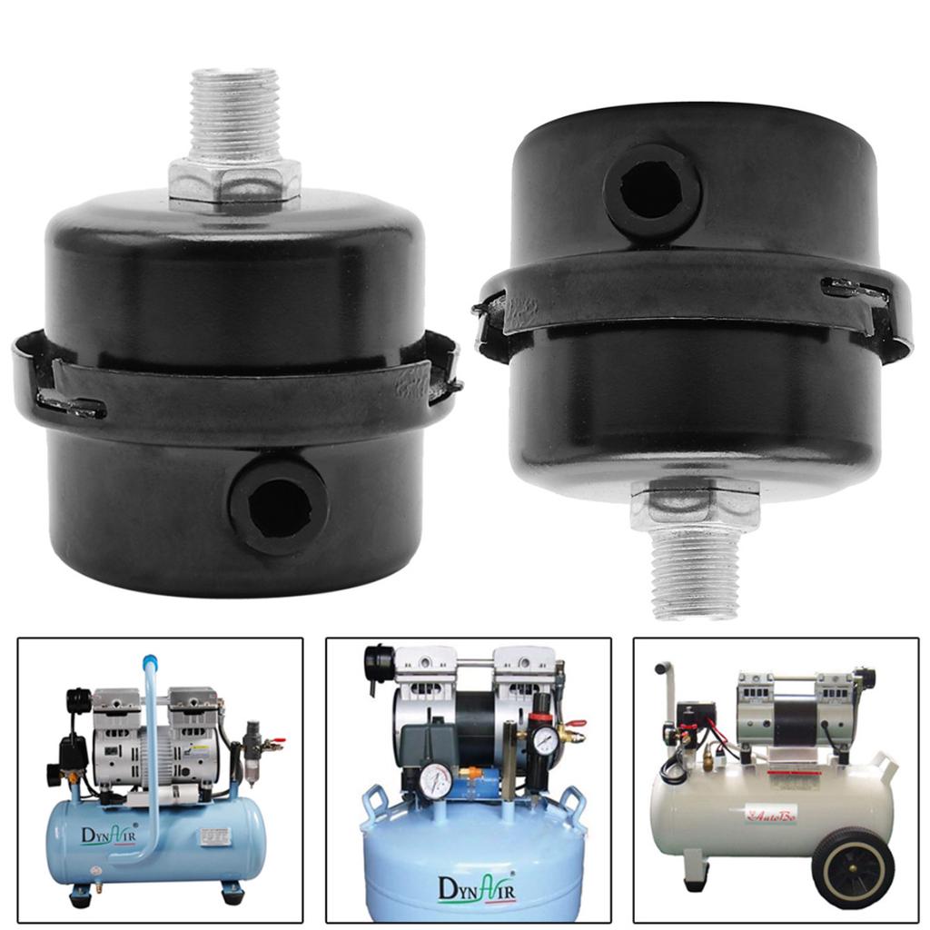 Buy Dagu 1pc 1/2" 12.5mm Thread Metal Air Compressor Intake Filter ...