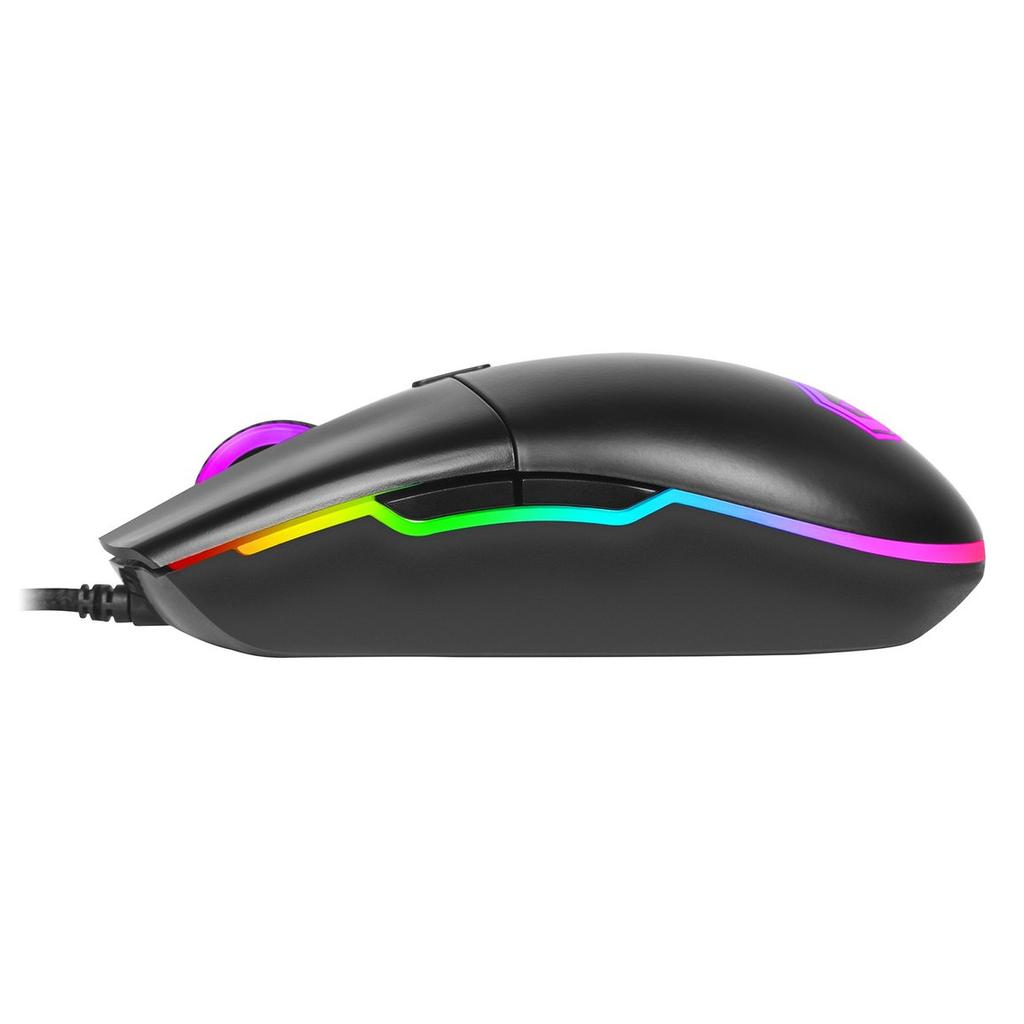 Buy Delux M630 A3050 Wired Mouse Luminous RGB LED Breathable Light ...