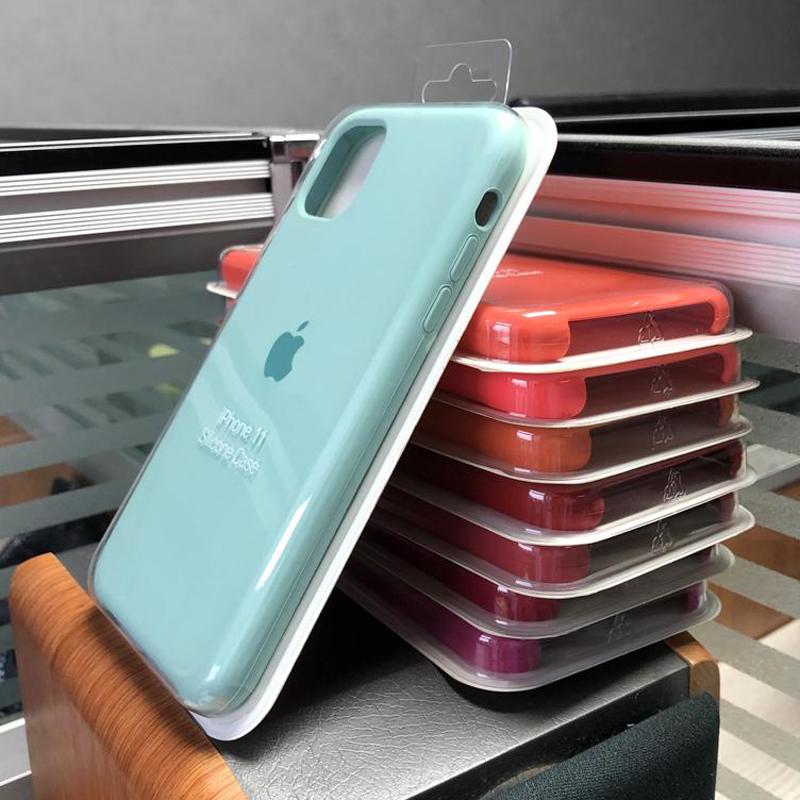 Buy Shockproof Liquid Silicone Case For iPhone 11 12 13 Pro Max 12Mini ...