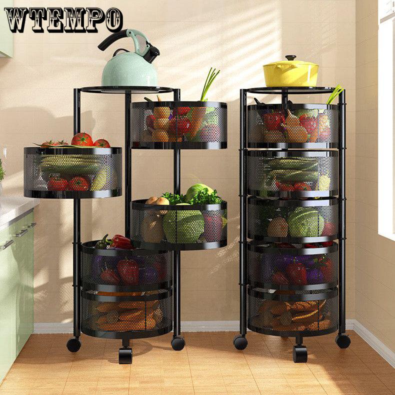 Cheap WTEMPO Multilayer Rotating Shelving Kitchen Vegetable Fruit ...