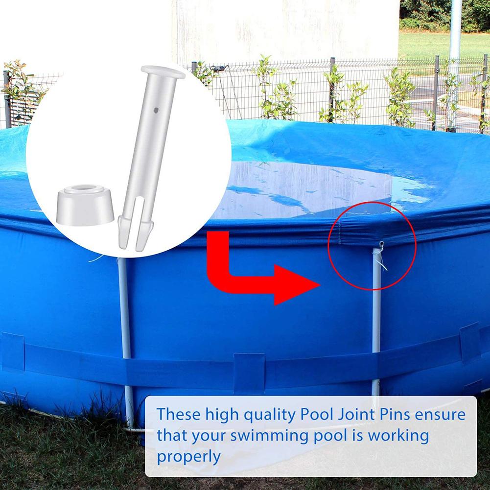 💰Kjøp 12 Packs 6cm Swimming Pool Pool Joint Pins with Rubber Seals for ...