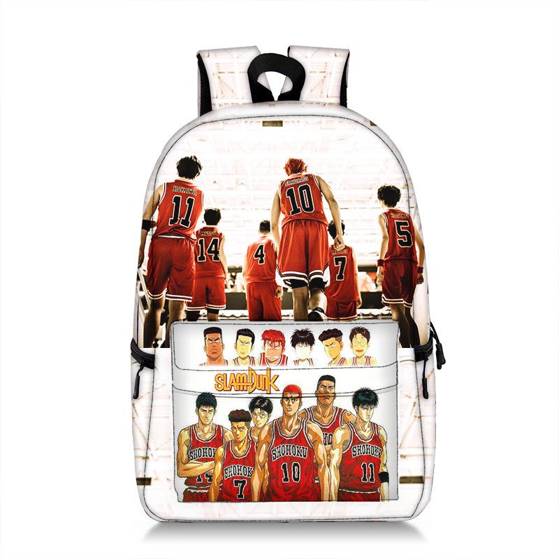 Cartoon Slam Dunk Slam Dunk Master Backpack Animation Student Schoolbag ...
