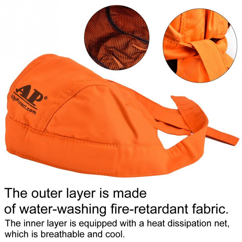 Buy Washable Flame Retardant Fire Resistant Head Protective Welding Hat ...