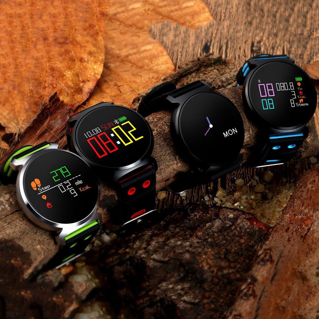 Buy SmartE-life K2 Color Screen Bluetooth Smart Watch Heart Rate ...