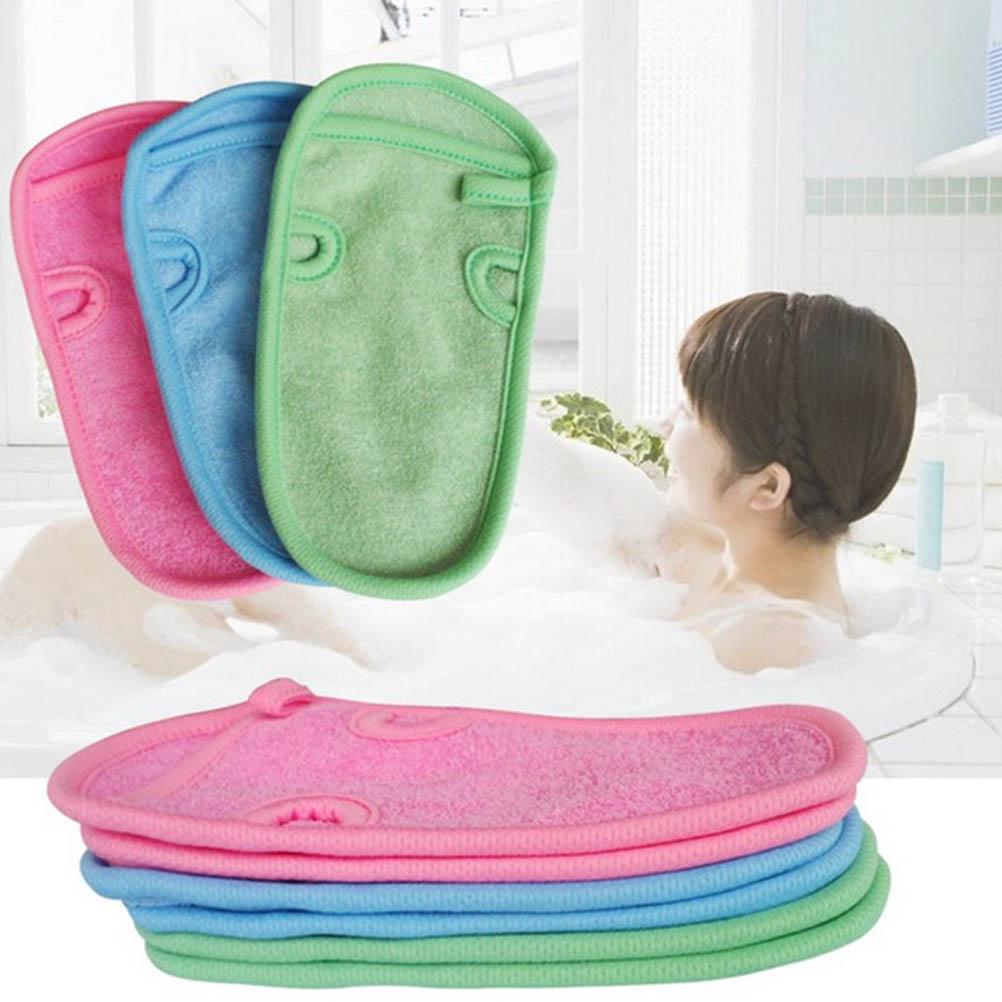 Buy Exfoliating Bath Gloves Comfortable Back Scrubber Bath Mitt Shower ...