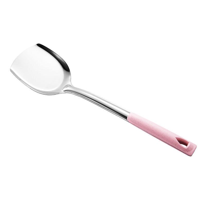 Buy Stainless Steel Flat Fish Slice Frying Spatula Leaky Shovel Soup ...