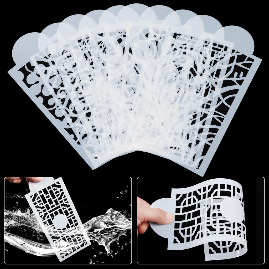 Cheap Plastic DIY Embossed Pattern Reusable Spray Floral Cake ...