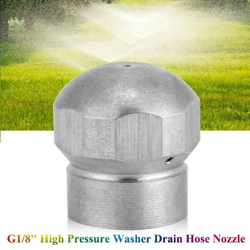 G1/8'' High Pressure Washer Drain Hose Sewer Pipe Cleaning Nozzle with ...