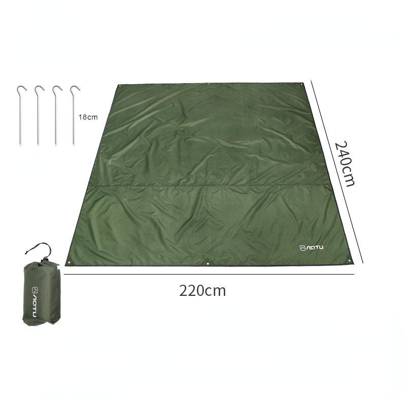 Buy Tent Floor Mat Outdoor Canopy Floor Cloth Waterproof 2/3/4 People ...