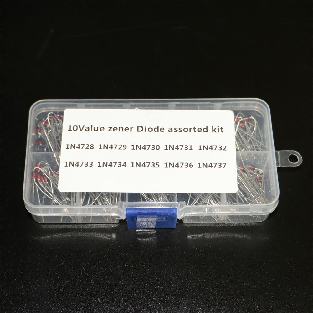 Buy Zener Diode Assortment Kit Electronic Set Pack 3.3V 3.6V 3.9V 4.3V ...