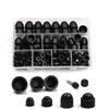 145Pcs Rubber Hex Nut Cover Protective M4-M12 Bolt Cap Protection Caps ...