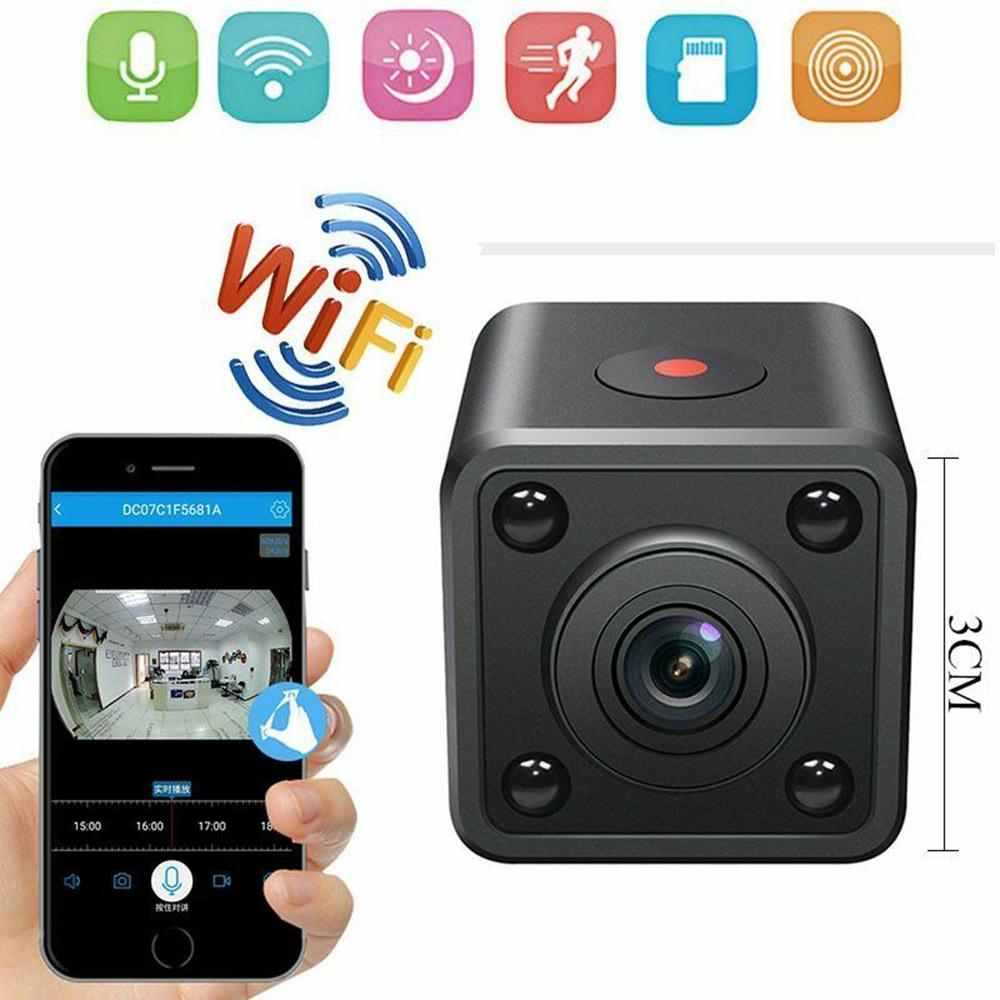 Buy Mini WiFi Camera HD 1080P Video Audio Recorder with IR Night Vision ...