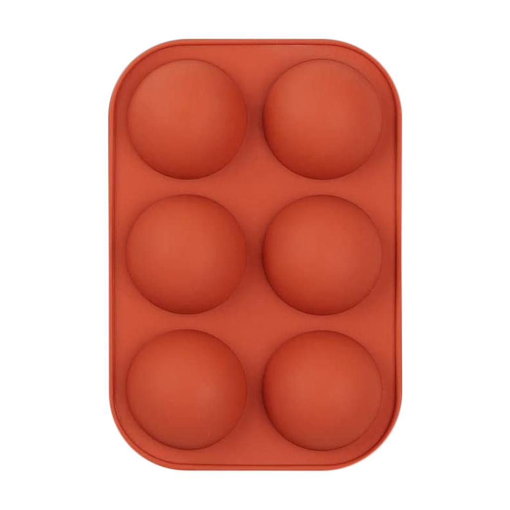 Buy Half Ball Sphere Silicone Cake Mold Muffin Chocolate Cookie Baking ...