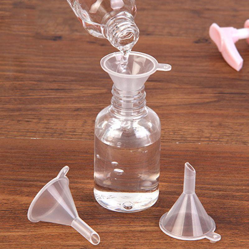 Buy 2PCS Household Funnel Mini Anti-overflow Plastic Funnel Thicken ...
