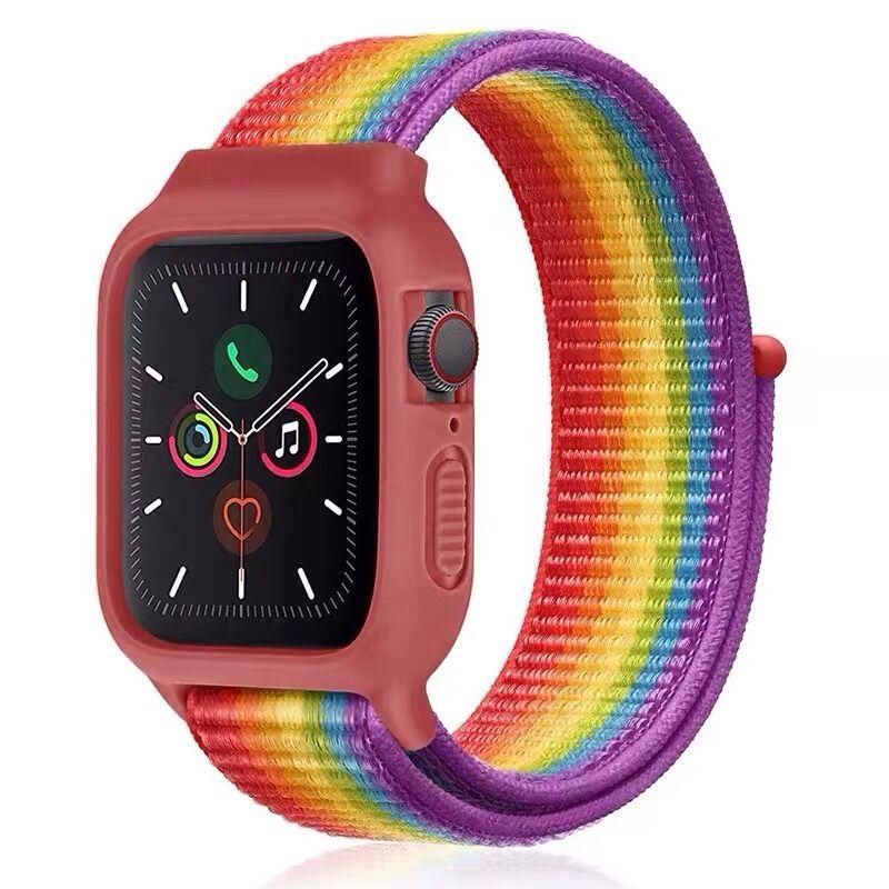 Cheap Nylon Starp for IWatch 9 8 7 6 SE 5 4 Band Replacement Strap Loop ...