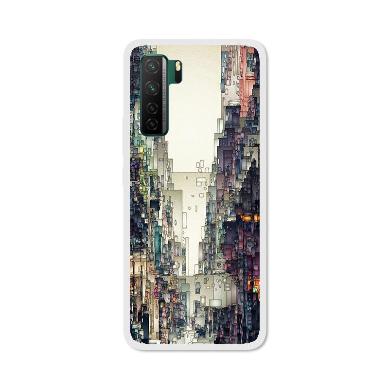 Silicone Case For Huawei P40 Lite(5G) Case for Huawei nova 7 SE CDY ...