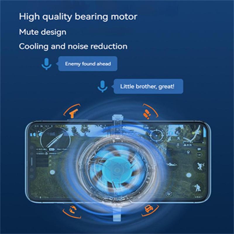 Cheap Universal Rgb Mini Phone Cooling Fan Usb Radiator Gaming Cooler ...