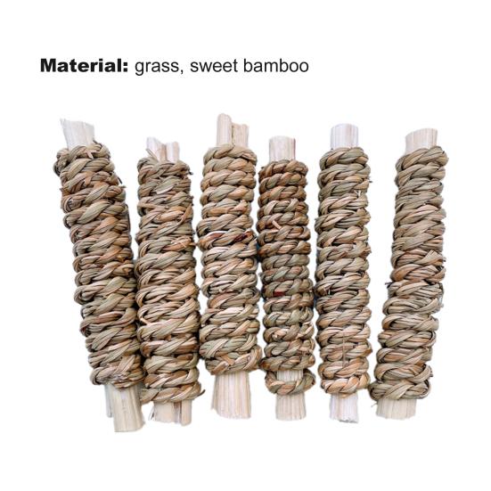 Buy Fine Teeth Workmanship Clean Stick Woven Hamster Bite Molar Toys ...