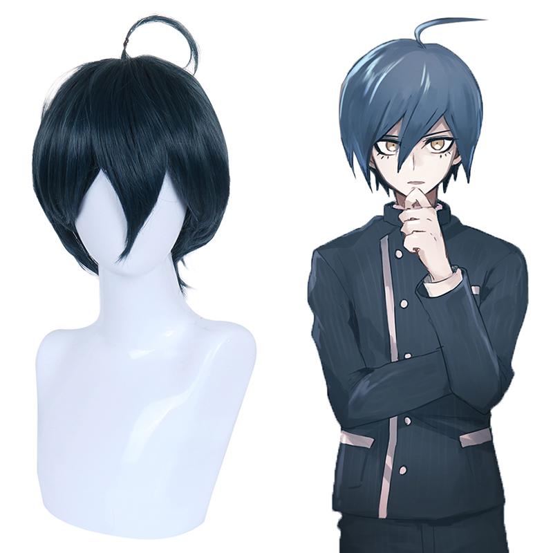Buy Killing Harmony Shuichi Saihara Hair Cosplay Costume Wig Exhibition ...