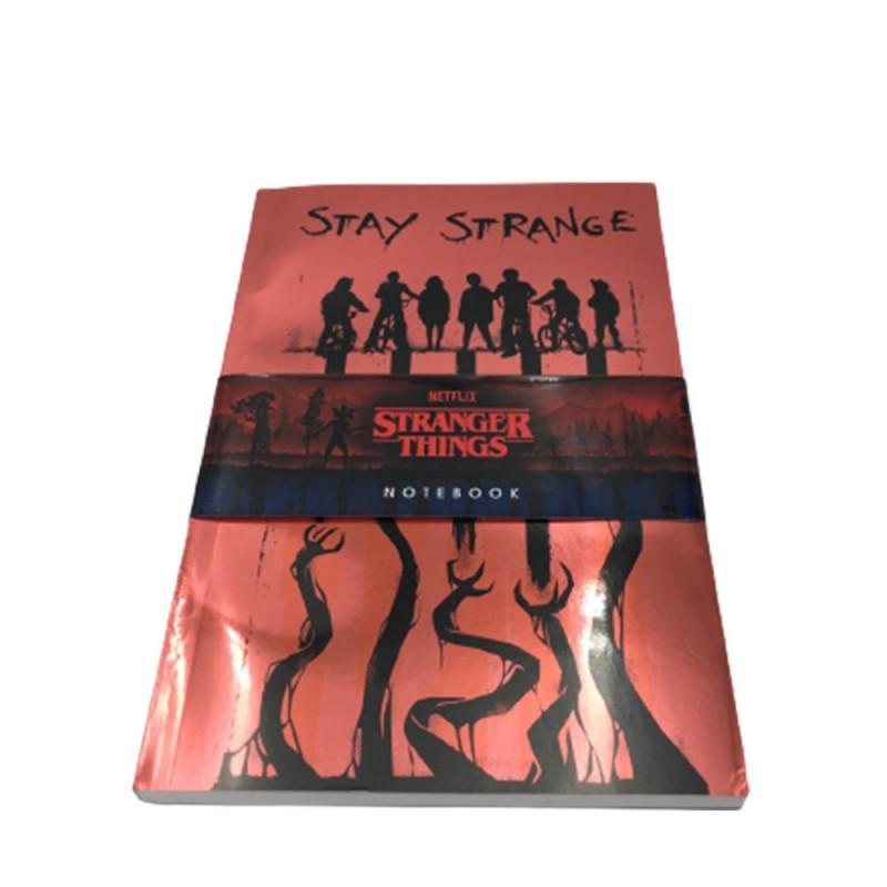💰Kaufe Carnet Stranger Things Couverture Métallisée - Stay Strange zum ...