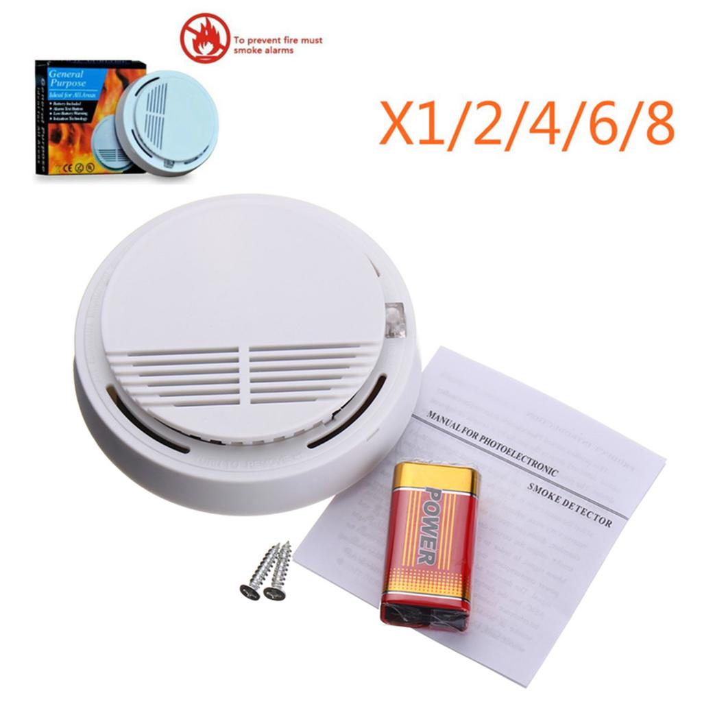 Buy Infrared Sensor Smoke Fire Equipment Independent Alarm Sensitive ...